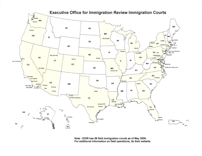 Department of Justice | Executive Office for Immigration Review ...