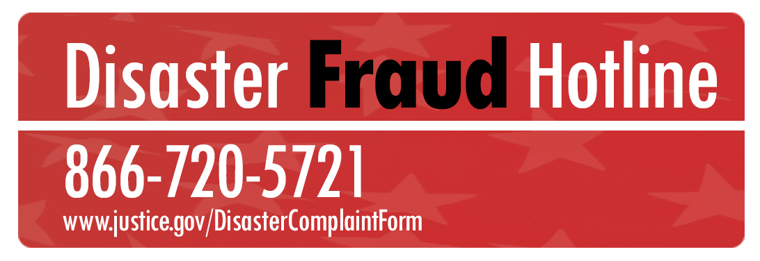 How To Report Disaster-Related Fraud