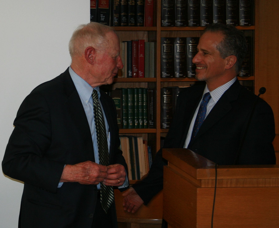 Former U.S. Attorney Bob Fiske Visit | USAO-SDNY | Department of Justice