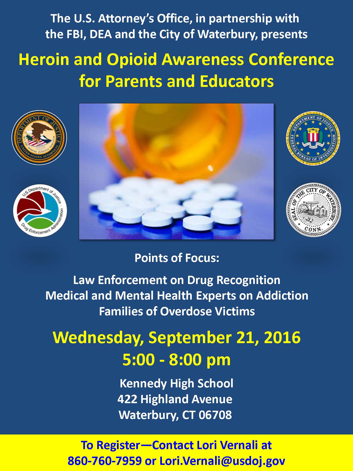 U.S. Attorney Deirdre M. Daly on the Opioid Epidemic | USAO-CT ...