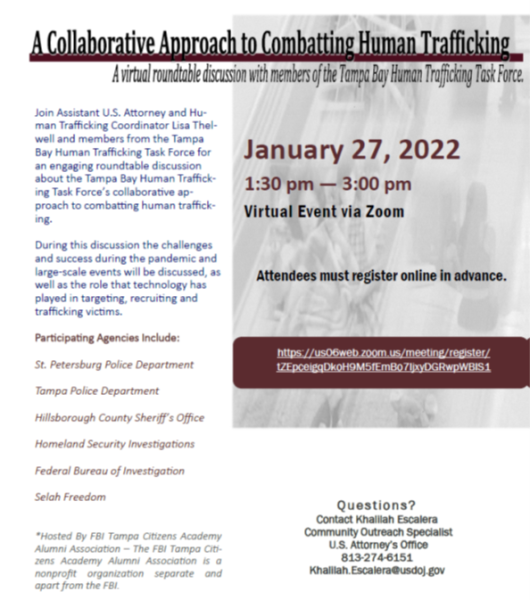 Round Table Discussion Flyer